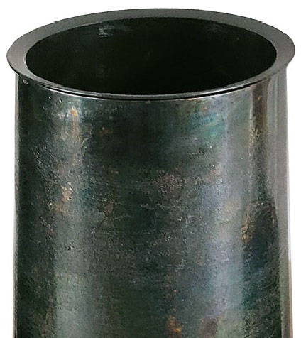 【個人宅配送不可】AMメタルテーパーベース BK H60: フラワーベース・鉢カバー ｜ YDMオンラインストア ｜ 横浜ディスプレイミュージアム