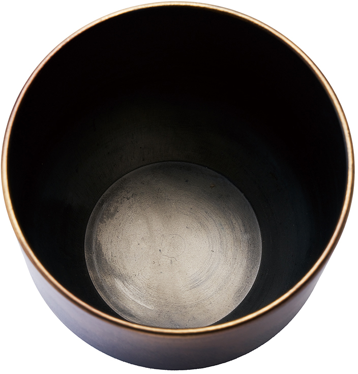 【個人宅配送不可】MC円形ｱｰﾙﾒﾀﾙDBRφ10xH9: フラワーベース・鉢カバー ｜ YDMオンラインストア ｜ 横浜ディスプレイミュージアム