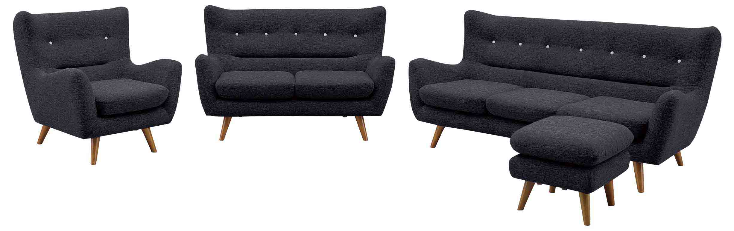 ﾌｧﾋﾞｵﾗF 3P FAB BK: 家具 ｜ YDMオンラインストア ｜ 横浜ディスプレイミュージアム