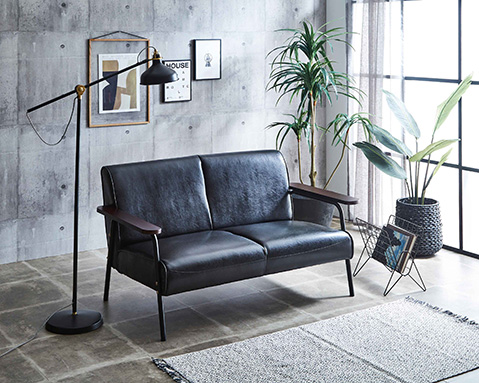 ｼﾞｸﾞ 2P BK: 家具 ｜ YDMオンラインストア ｜ 横浜ディスプレイミュージアム