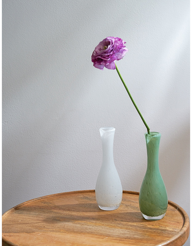 【個人宅配送不可】DGｳｫｰﾀｰﾄﾞﾛｯﾌﾟφ6(3.5)xH18 ﾎﾜｲﾄ: フラワーベース・鉢カバー ｜ YDMオンラインストア ｜ 横浜ディスプレイミュージアム