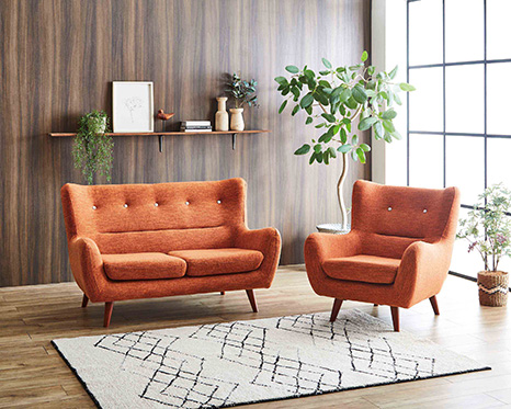 ﾌｧﾋﾞｵﾗF 1P FAB DBR: 家具 ｜ YDMオンラインストア ｜ 横浜ディスプレイミュージアム