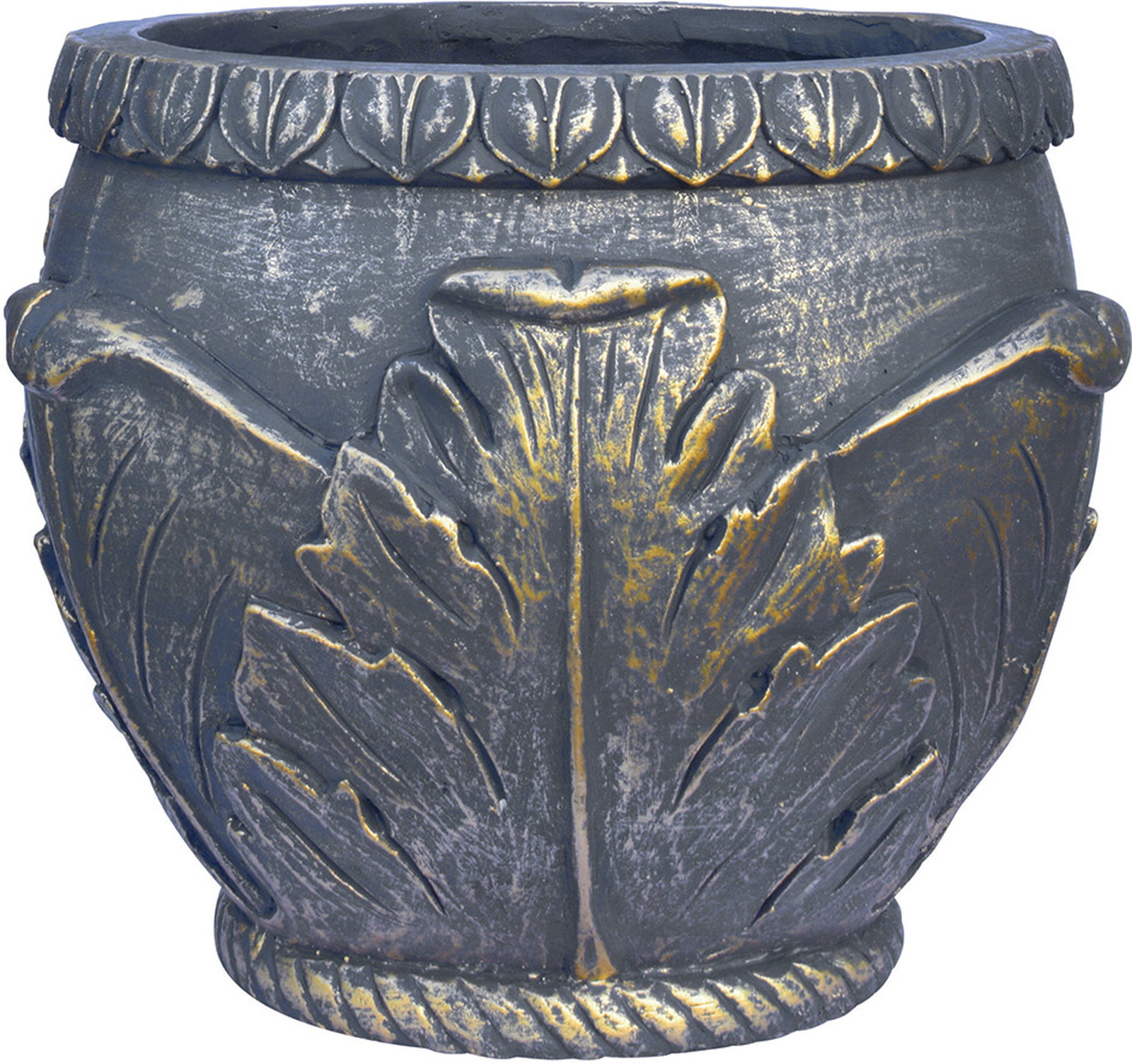 【個人宅不可】元上代￥5600ｳﾞｨﾝﾃｰｼﾞﾘｰﾌﾗｳﾝﾄﾞL-BK: フラワーベース・鉢カバー ｜ YDMオンラインストア ｜ 横浜ディスプレイミュージアム