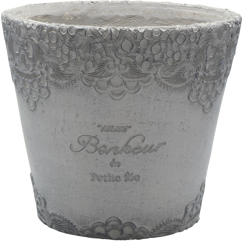 【個人宅不可】ﾎﾞﾇｰﾙﾚｰｽﾍﾞｰｼｯｸL-GY: 樹木用鉢 ｜ YDMオンラインストア ｜ 横浜ディスプレイミュージアム