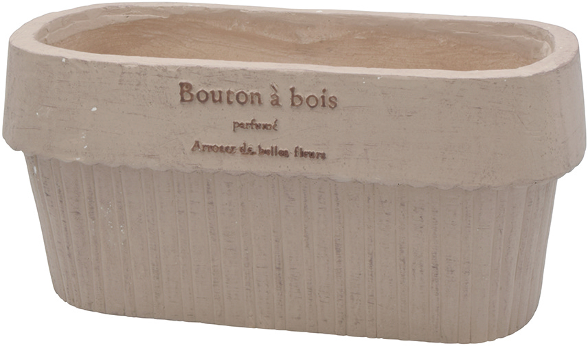 【個人宅不可】元上代￥2500ﾊﾞｰﾄﾝﾎﾞｱｵｰﾊﾞﾙL-BE: フラワーベース・鉢カバー ｜ YDMオンラインストア ｜ 横浜ディスプレイミュージアム