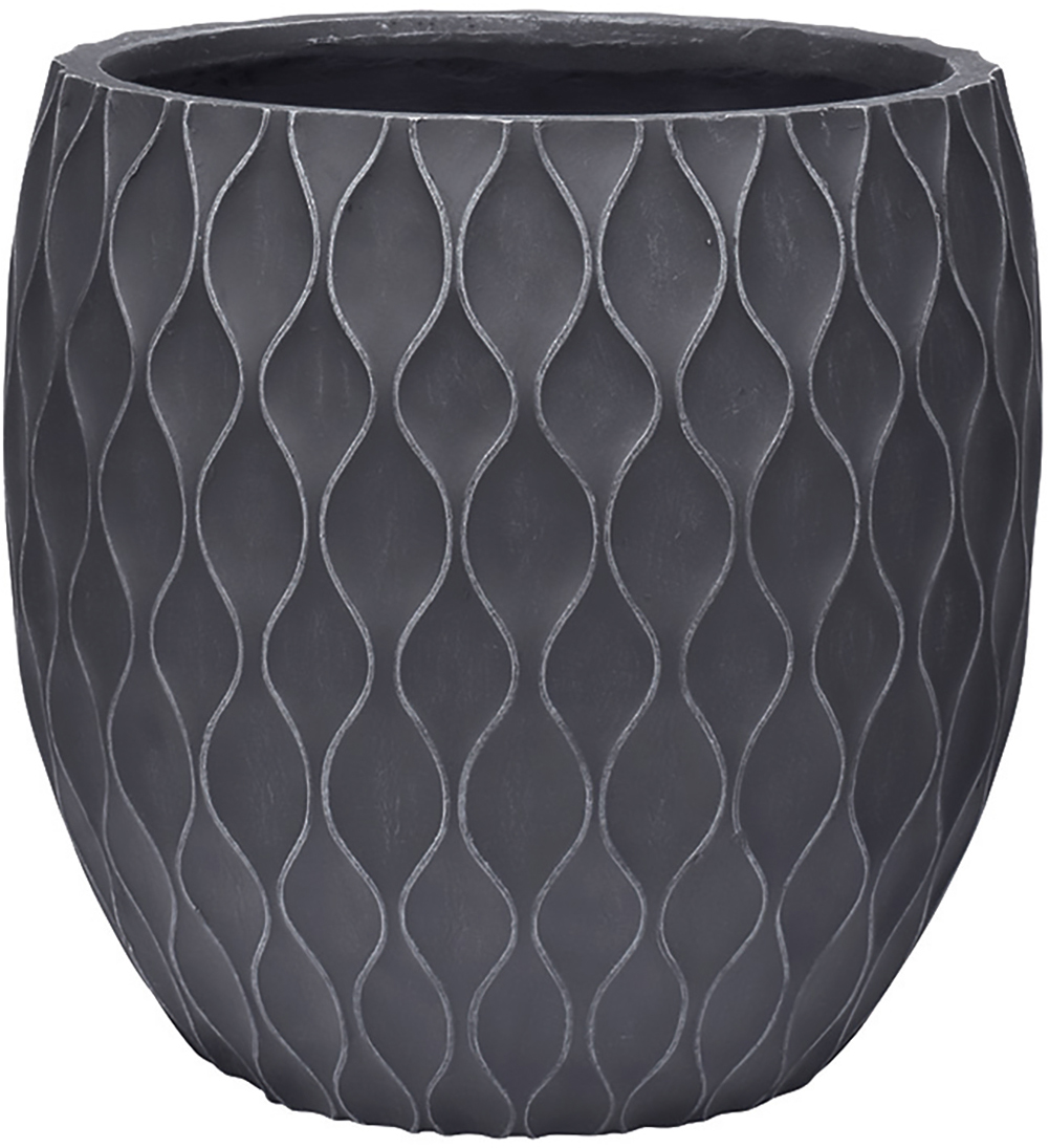 【個人宅配送不可】ｳｪｰﾌﾞﾎﾞｳﾙL-BK: フラワーベース・鉢カバー ｜ YDMオンラインストア ｜ 横浜ディスプレイミュージアム