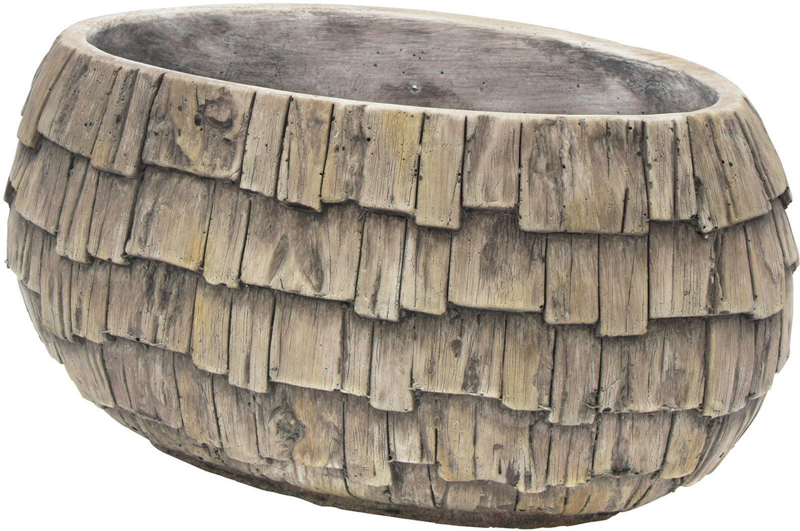 元上代\2200【個人宅不可】ｱﾝﾃｨｰｸｳｯﾄﾞﾜｲﾄﾞBR: フラワーベース・鉢カバー ｜ YDMオンラインストア ｜ 横浜ディスプレイミュージアム