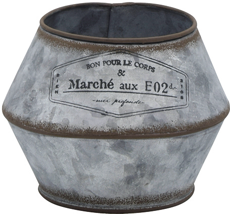 【個人宅不可】ﾏﾙｼｪﾋﾟｰｽS-SV: フラワーベース・鉢カバー ｜ YDMオンラインストア ｜ 横浜ディスプレイミュージアム