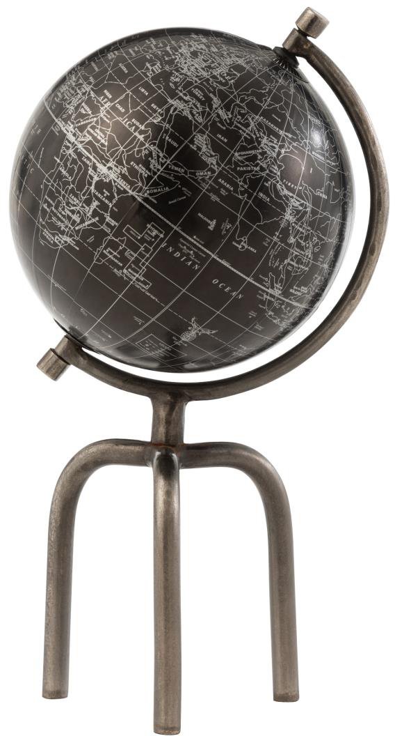 GLOBE TRIPOD IR/PL SILV/BL S (25x20x45): デコレーションアイテム ｜ YDMオンラインストア ｜ 横浜ディスプレイミュージアム