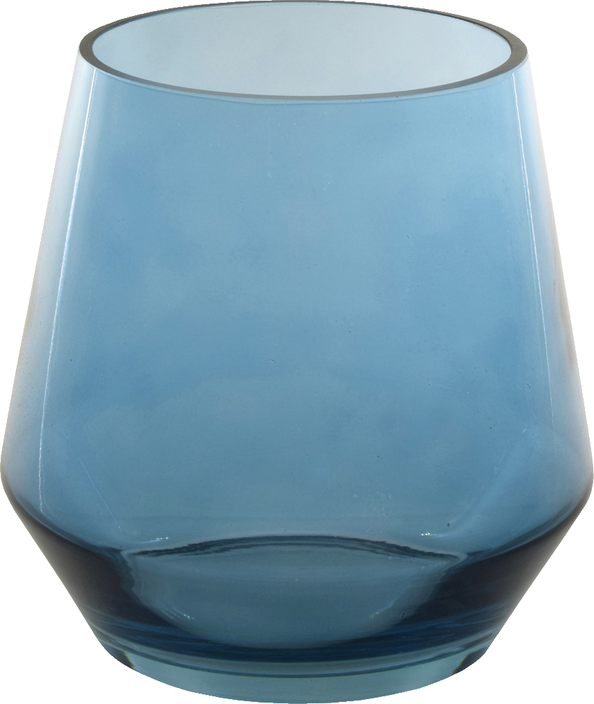 【個人宅配送不可】ｱﾙﾉｰｸﾞﾗｽ04S-BL: フラワーベース・鉢カバー ｜ YDMオンラインストア ｜ 横浜ディスプレイミュージアム