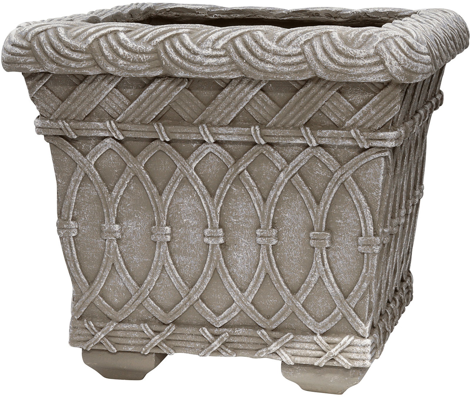 【個人宅配送不可】ﾄﾘｺｯﾄﾊﾞｽｹｯﾄｽｸｴｱL-BR: フラワーベース・鉢カバー ｜ YDMオンラインストア ｜ 横浜ディスプレイミュージアム