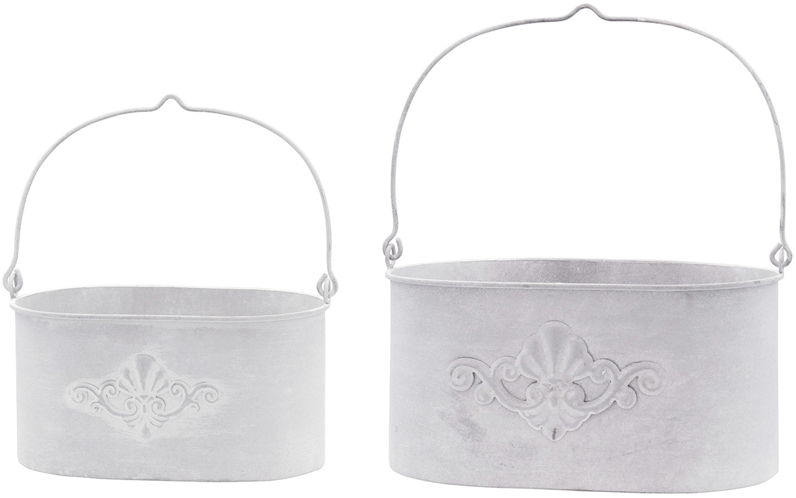 【個人宅配送不可】ｼｬﾙﾑｵｰﾊﾞﾙﾊﾞｹﾂWH set2: フラワーベース・鉢カバー ｜ YDMオンラインストア ｜ 横浜ディスプレイミュージアム