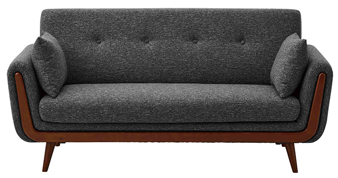 ﾊﾞｰﾉﾝ 3P FAB BK: 家具 ｜ YDMオンラインストア ｜ 横浜ディスプレイミュージアム