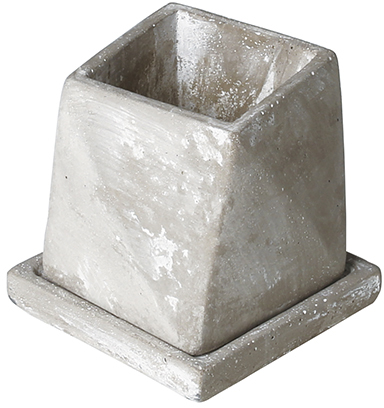 【個人宅配送不可】【送料別途】CEMENT POT TRAPEZOID: フラワーベース・鉢カバー ｜ YDMオンラインストア ｜ 横浜 ...